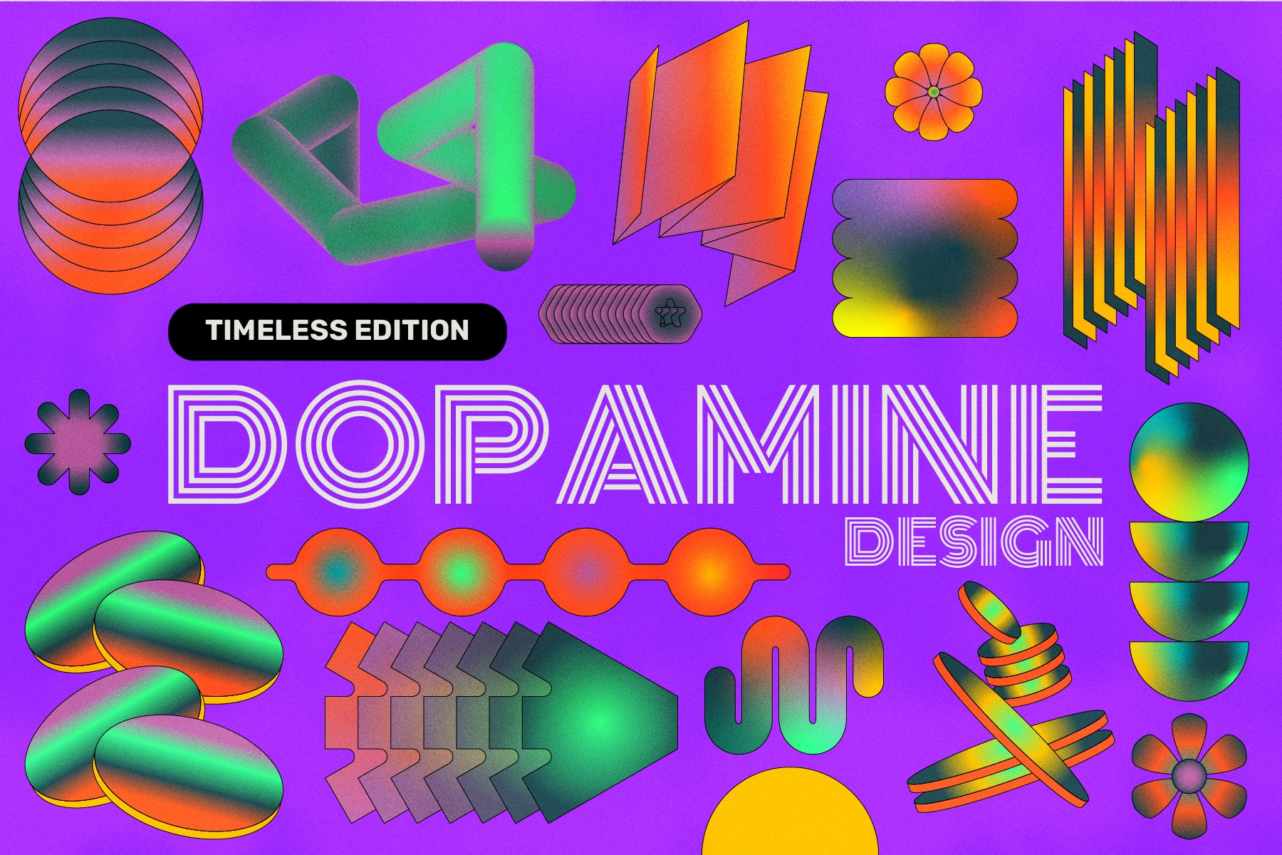 DOPAMINE Vector Clipart + Posters – ANGELAINTHEFIELDS