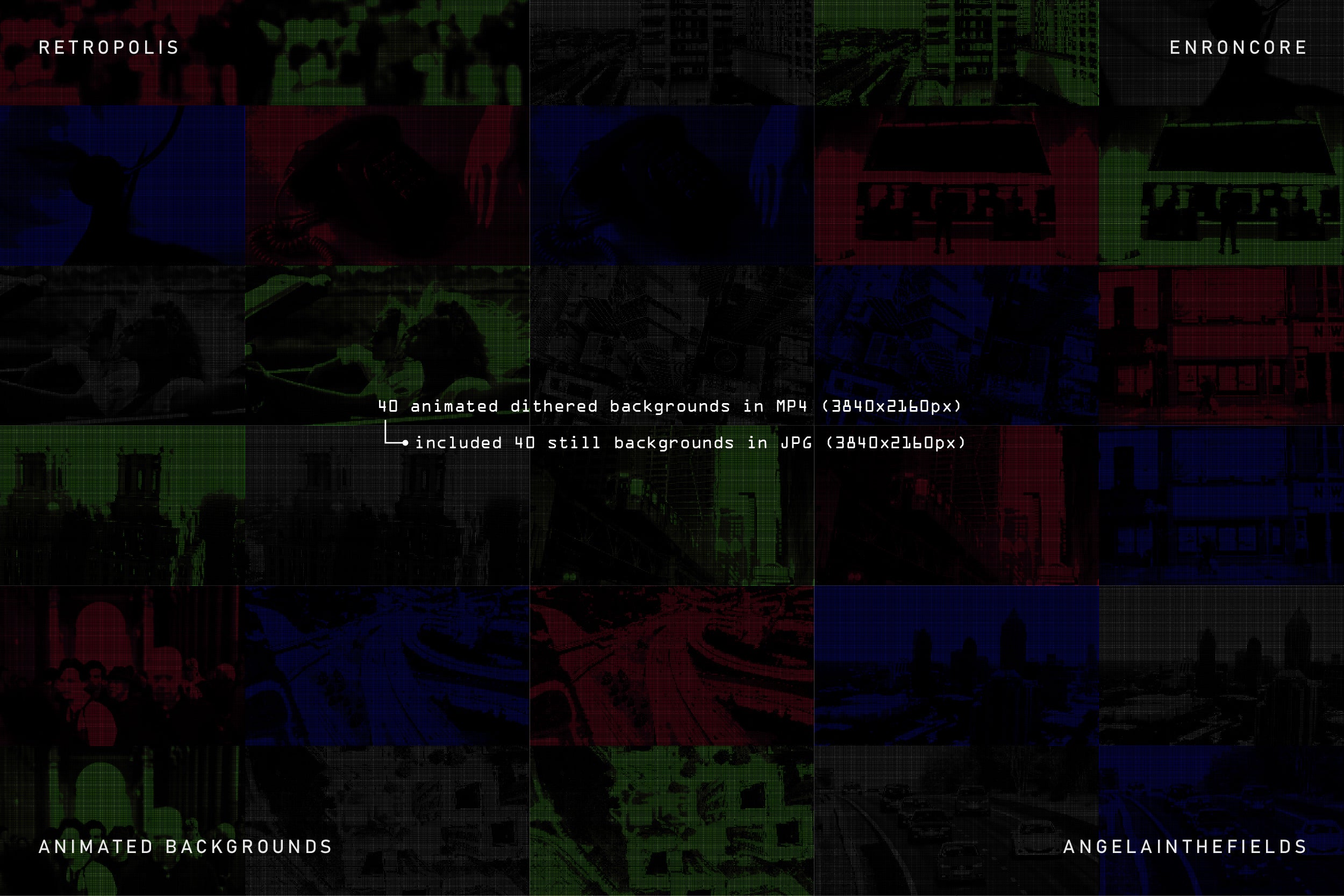 RETROPOLIS Animated Backgrounds – ANGELAINTHEFIELDS